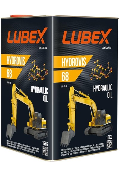 Lubex Hydrovis 68 15 Kg (17 LT) Hidrolik Sistem Yağı Lubex Hydrovis 68 15 Kg (17 LT) Hidrolik Sistem Yağı