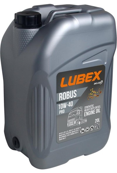 Lubex Robus Pro 10W-40 20 Litre Motor Yağı ( Üretim Yılı: 2021 )