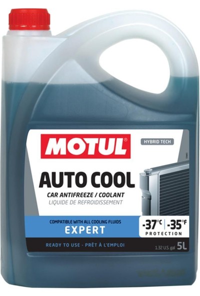 Motul Auto Cool Expert -37°C Mavi Antifriz 5 Litre