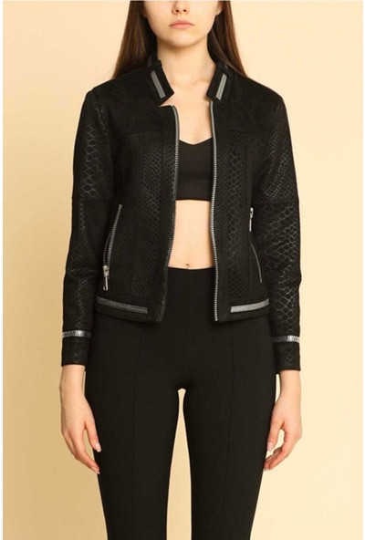 Ayhan Kadın Fermuarlı Ceket