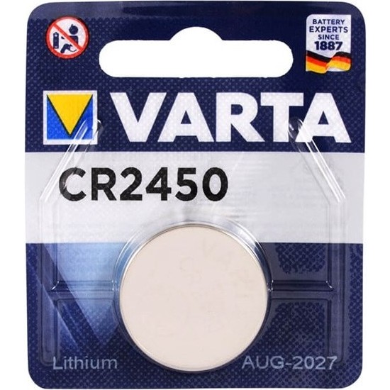 Varta CR2450 Lirhium Pil Tekli Kart Fiyatı - Taksit Seçenekleri