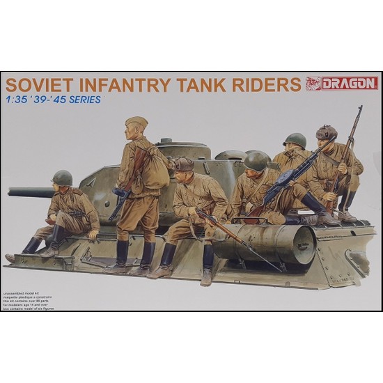 Dragon 6197 1/35 Sovyet Tank Sürücü Asker Figürleri Demonte Fiyatı