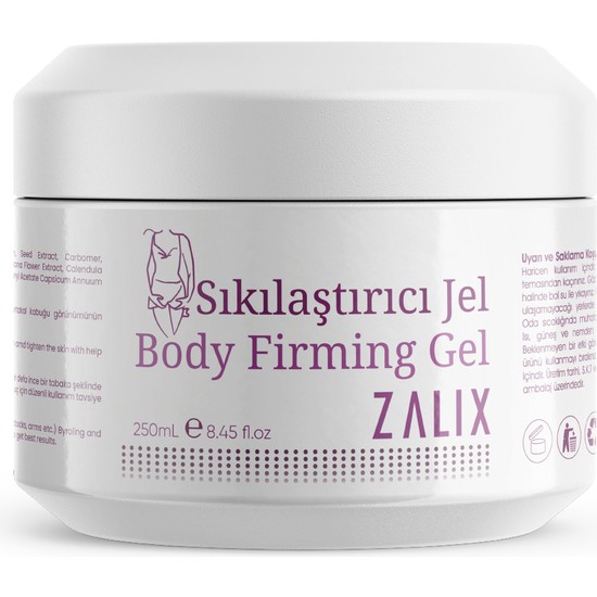 Zalix Yağ Yakımını Destekleyici Jel 250ML Fiyatı