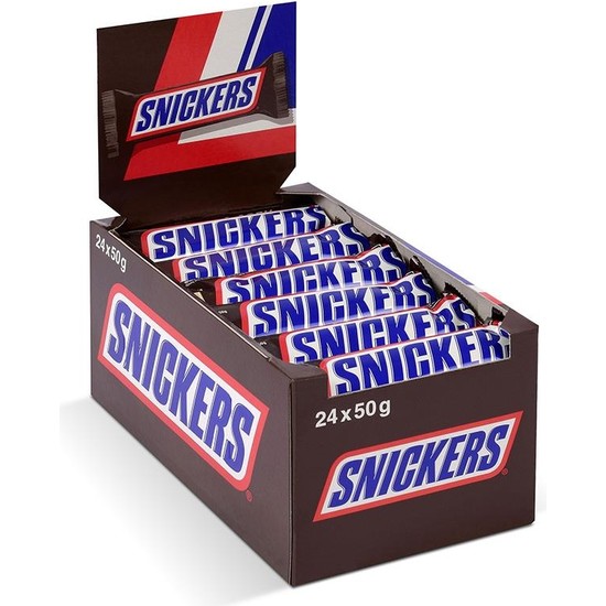 Snickers Yer Fıstıklı Çikolata 50 gr x 24 Fiyatı