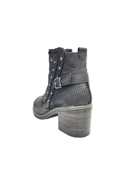 Köşker Efendi Venüs Hakiki Deri Kadın Bot 454014K