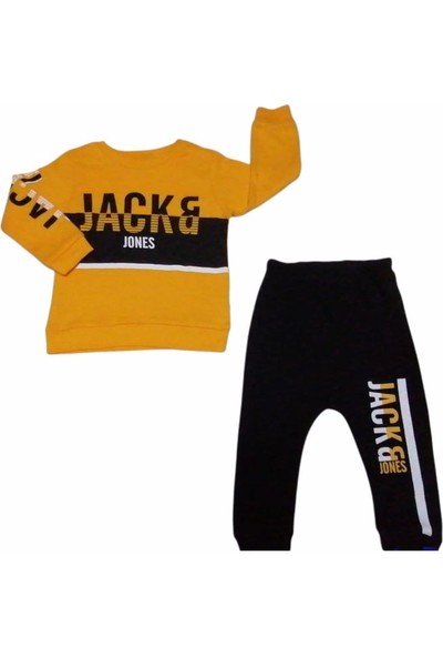 Saymoystar Kids Jackb Baskılı Erkek 2li Takım Saymoystar Kids Jackb Baskılı Erkek 2li Takım