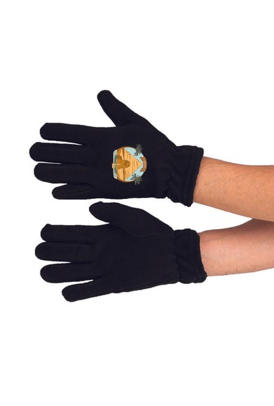 Astak Mısır Piramitleri Kışlık Polar Eldiven BLL2308