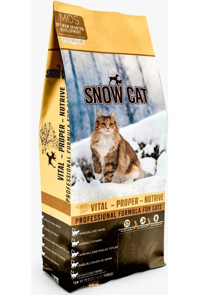 Snow Cat Tavuklu Kedi Maması 15 kg