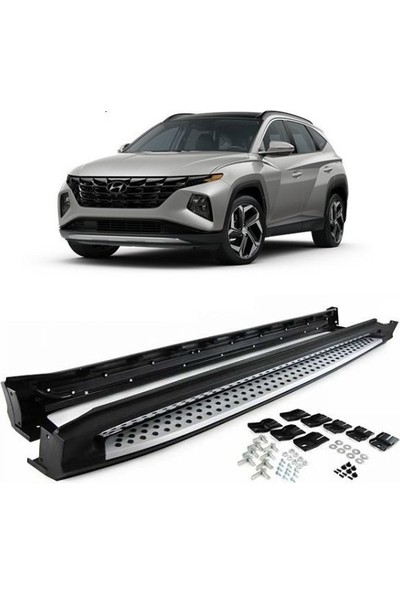Autogp Hyundai Tucson Yan Basamak Koruma Marşbiyel 2021+ Autogp Hyundai Tucson Yan Basamak Koruma Marşbiyel 2021+