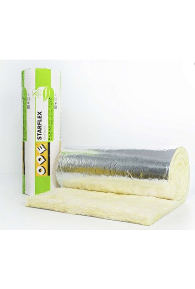 Ode Starflex Folyolu Cam Yünü Şilte 10 cm Ode Starflex Folyolu Cam Yünü Şilte 10 cm