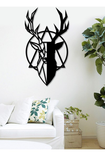 Decartline Geğik Figür | Ahşap Tablo | Duvar Dekoru