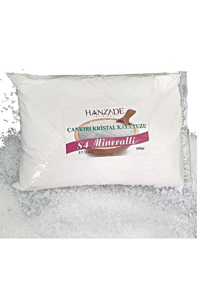 Hanzade Bitkisel 84 Mineralli Çankırı Kristal Toz Kaya Tuzu Hanzade Bitkisel 84 Mineralli Çankırı Kristal Toz Kaya Tuzu