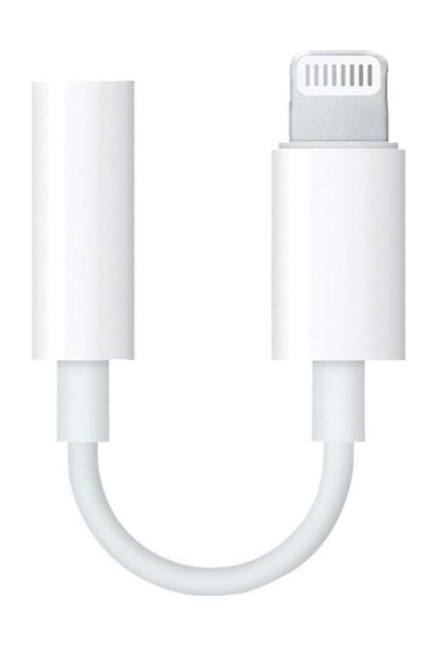 Adaman Apple iPhone 5/6/7/PLUS/8/X/XS/XSMAX/11/11PRO/11PROMAX/12 ve 13 Serisi Kulaklık Çevirici 15CM Lightning To Aux