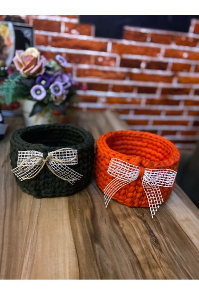 Gülce Mağaza Renkli Set Penye Sepeti