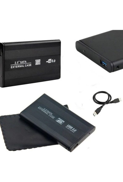 Hiraeth 1TB USB 3.0 Yüksek Hızlı Taşınabilir Harici Disk Siyah