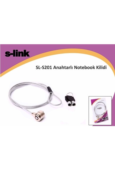 Asian Tech Store Notebook Kilidi (Anahtarlı)