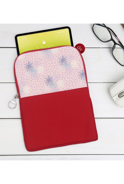 Bk Gift Modern Art Tasarımlı Taşınabilir Koruyucu Tablet Kılıfı & Organizer Çanta - Kırmızı-3 Bk Gift Modern Art Tasarımlı Taşınabilir Koruyucu Tablet Kılıfı & Organizer Çanta - Kırmızı-3
