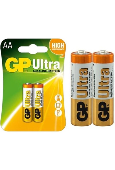 Bernam Gp 15AU-2U2 Alkalin Kalem Pil 2 Li 661003