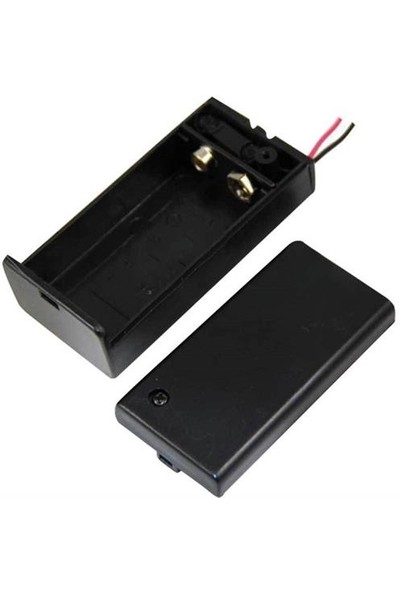 Bernam 9 Volt Pil Kutusu Kapaklı IC-233D 661124 6 Lı Paket