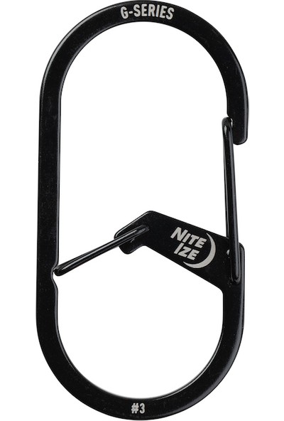 Nite Ize G-Serisi Çift Bölmeli Çelik Karabina #3