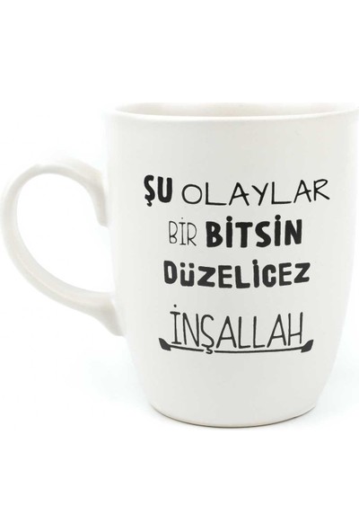 Palto Tasarım Şu Olaylar Bir Bitsin Düzelicez Inşallah Krem Oval Kupa Palto Tasarım Şu Olaylar Bir Bitsin Düzelicez Inşallah Krem Oval Kupa