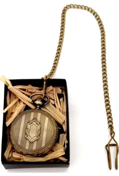 Hediyesahibi Zincirli Askılı Antik Köstekli Saat