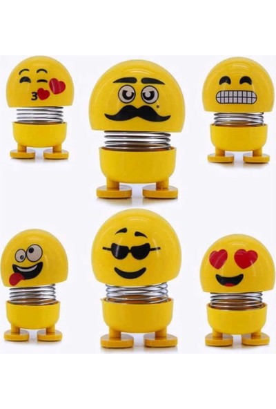 Zıp Zıp Kafalar 6 Lı Emoji