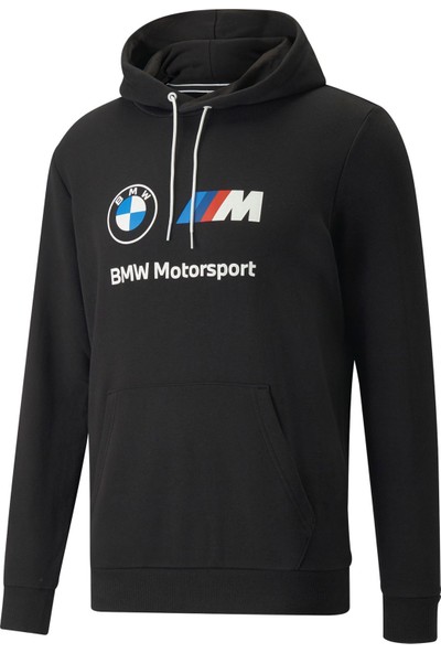 Puma Bmw Mms Ess Hoodie Tr Erkek Günlük Sweatshirts 53339901 Siyah