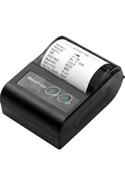 Top Geek Taşınabilir Mini Kablosuz USB Termal Yazıcı - Siyah (Yurt Dışından) Top Geek Taşınabilir Mini Kablosuz USB Termal Yazıcı - Siyah (Yurt Dışından)