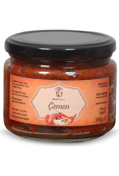 Delice Natural Tatlı Çemen Cam Kavanoz 300G Delice Natural Tatlı Çemen Cam Kavanoz 300G
