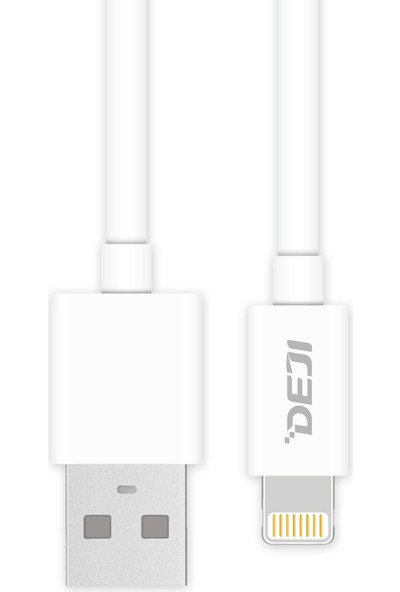 Deji iPhone 8/8 Plus Şarj ve Data Kablosu Lightning Beyaz 1.2M Deji iPhone 8/8 Plus Şarj ve Data Kablosu Lightning Beyaz 1.2M