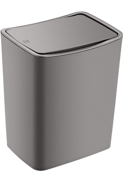 Smartware Touch Çöp Kovası 9 Litre Bas Aç Kapak Smartware Touch Çöp Kovası 9 Litre Bas Aç Kapak