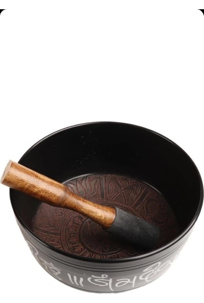 Elif Aksesuar Siyah Meditasyon Çanı Yoga Çanı Tibet Çanağı Singing Bowl Elif Aksesuar Siyah Meditasyon Çanı Yoga Çanı Tibet Çanağı Singing Bowl