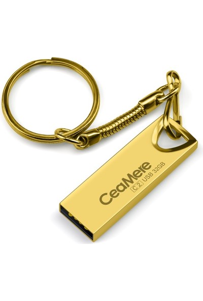CeaMere 32GB Metal USB Flash Sürücüler Flash Diskler Bellek USB Disk Flashdisk Veri Depolama (Yurt Dışından) CeaMere 32GB Metal USB Flash Sürücüler Flash Diskler Bellek USB Disk Flashdisk Veri Depolama (Yurt Dışından)