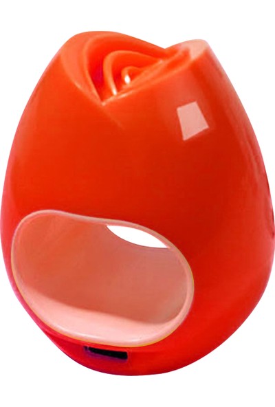 Shopfocus 16W Gül Şeklinde Taşınabilirtırnak Kurutucu - Kırmızı (Yurt Dışından)