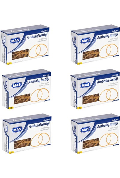 Mas 355 Ambalaj Lastiği Kauçuk Midi Boy 50 gr 6 Lı Paket Mas 355 Ambalaj Lastiği Kauçuk Midi Boy 50 gr 6 Lı Paket