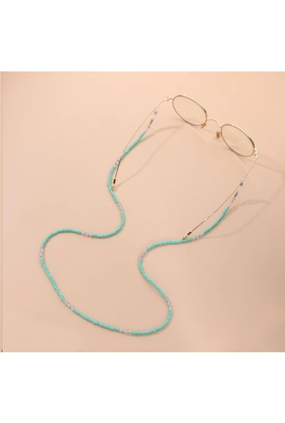 Madam Berra Boncuklu Kadın Güneş Gözlüğü Zinciri Gözlük Ipi Askısı Aksesuarı