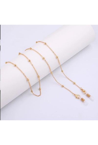 Madam Berra Sarı Renk Kadın Güneş Gözlüğü Zinciri Gözlük Ipi Askısı Aksesuarı