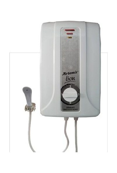 Artemis Lion 7000 Watt Elektrikli Şofben Ani Su Isıtıcısı Artemis Lion 7000 Watt Elektrikli Şofben Ani Su Isıtıcısı