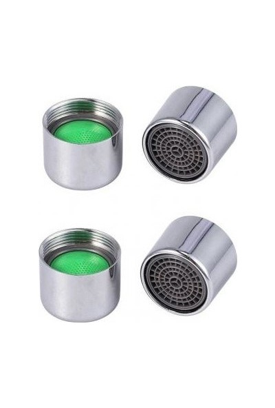 Sardıcı 4 Adet Iç Dişli Batarya Ucu – Su Tasarruf Ucu - Perlatör Sardıcı 4 Adet Iç Dişli Batarya Ucu – Su Tasarruf Ucu - Perlatör