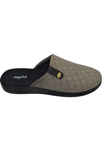 Shoemix Erkek Gri Ev Terliği