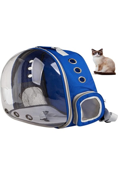Şeffaf Astronot Kedi Köpek Taşıma Sırt Çantası