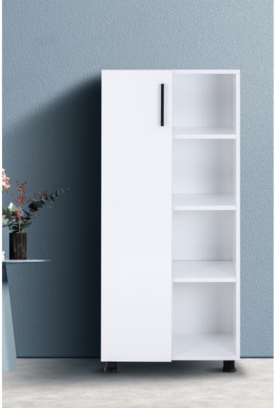 Mars Banyo Salda Tek Kapaklı 8 Raflı 18MM Mdf Mutfak +Banyo +Yatak Odası +Saklama +Dekoratif Dolap Mars Banyo Salda Tek Kapaklı 8 Raflı 18MM Mdf Mutfak +Banyo +Yatak Odası +Saklama +Dekoratif Dolap