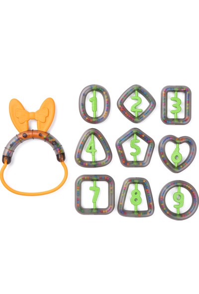 Tumama Bebek Çıngıraklar Diş Kaşıyıcı Oyuncak (Yurt Dışından)