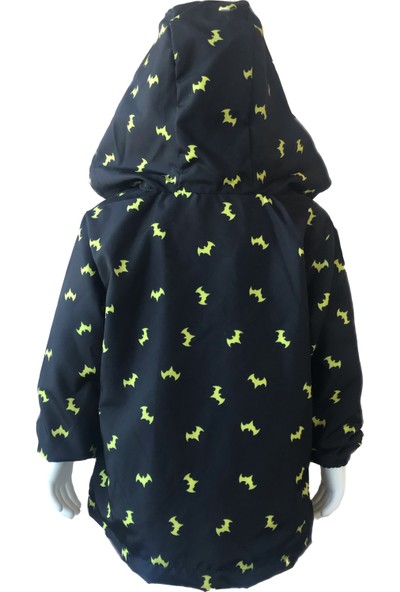 Bebik Kapüşonlu Sweatshirtli 2'li Yağmurluk Çocuk Takım