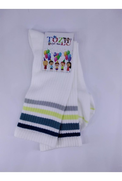 Kadın Çizgili Kolej Çorap