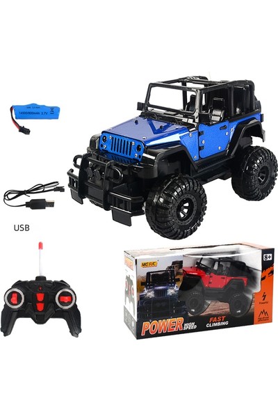 Mg-60 1:18 4ch Alaşımlı Uzaktan Kumandalı Arazi Aracı Yüksek Hızlı Drift Paletli Oyuncak Araba - Mavi Mg-60 1:18 4ch Alaşımlı Uzaktan Kumandalı Arazi Aracı Yüksek Hızlı Drift Paletli Oyuncak Araba - Mavi