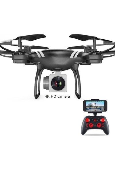 KY101 Rc Helikopter Drone Uzaktan Kumandalı Uçak Hd Kamera Quadcopter - Siyah/4k Hd Kamera - Siyah//4k Hd Kamera KY101 Rc Helikopter Drone Uzaktan Kumandalı Uçak Hd Kamera Quadcopter - Siyah/4k Hd Kamera - Siyah//4k Hd Kamera