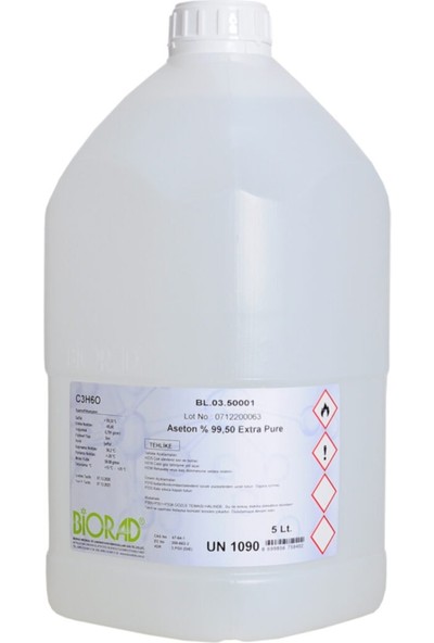 Biorant Aseton Saf 5 Lt
