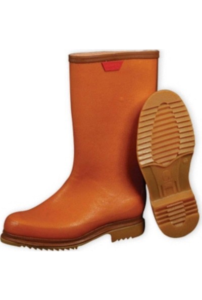 Derby Krep Çizme Uzun Turuncu Derby Krep Çizme Uzun Turuncu